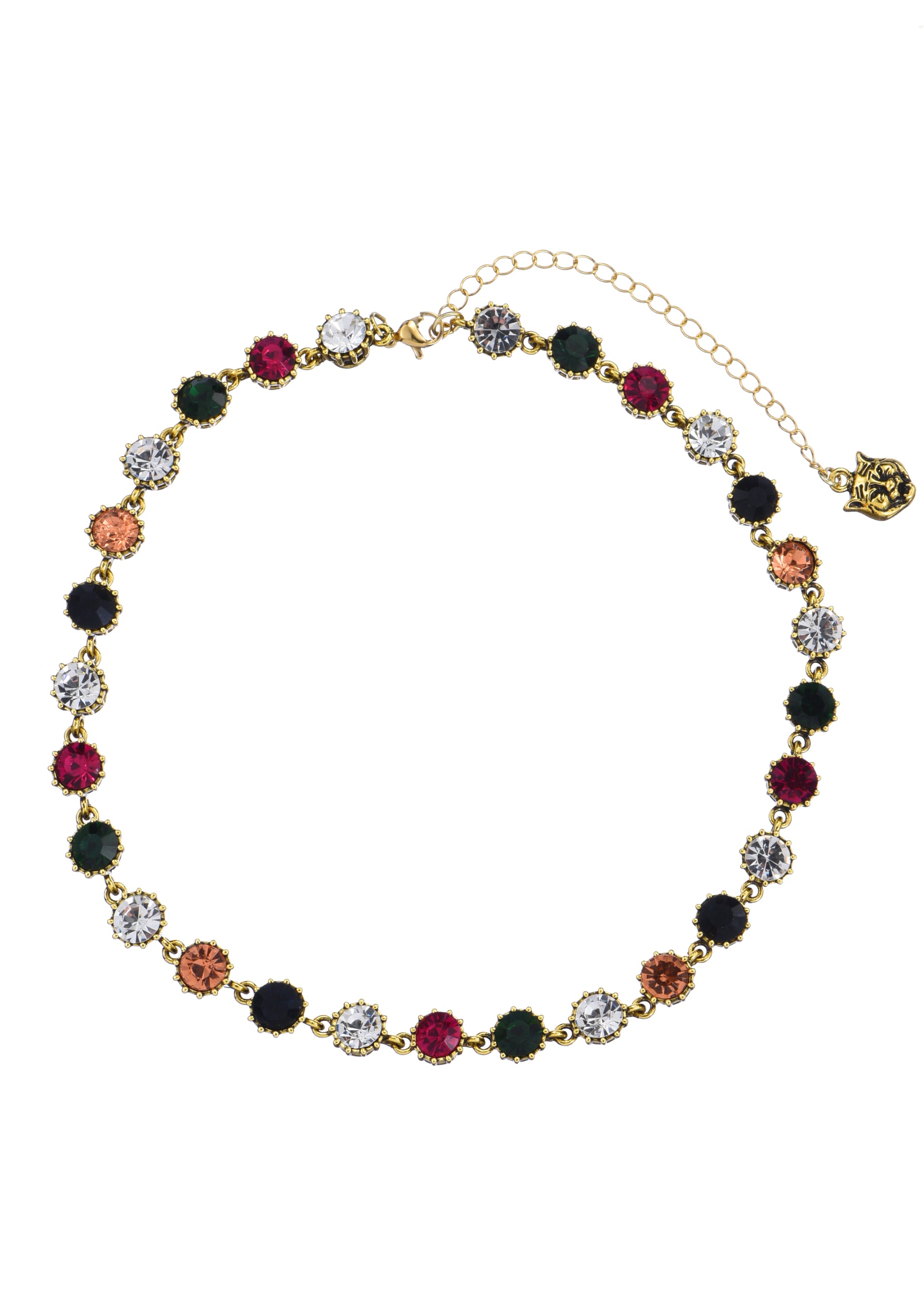 Ryan Colorful Glittering Necklace – Maison Foufou Ryan Colorful Glittering Necklace – Maison Foufou