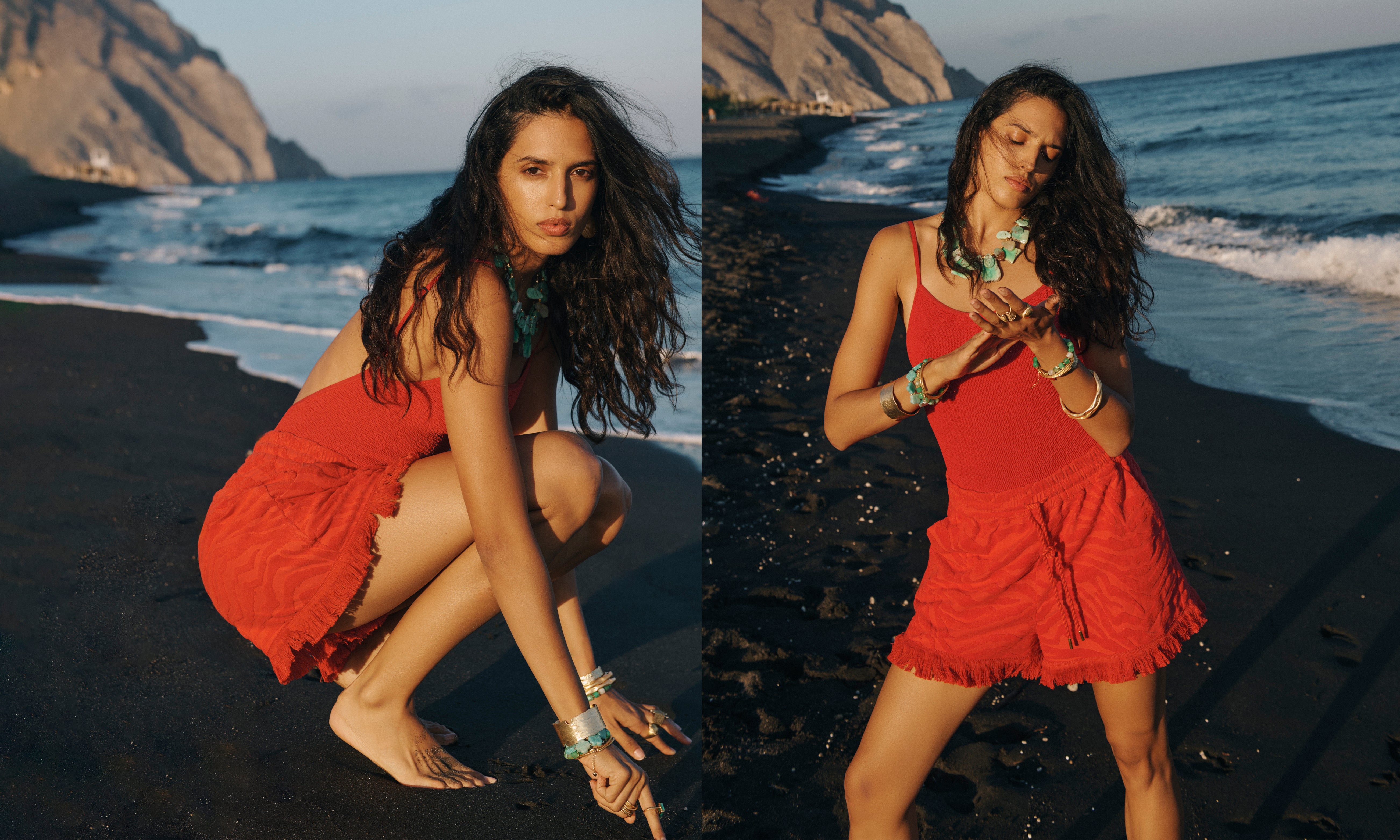 Peggy Pink Pearl Star Earrings – Vintage Jewelry for Women | FOUFOU ...